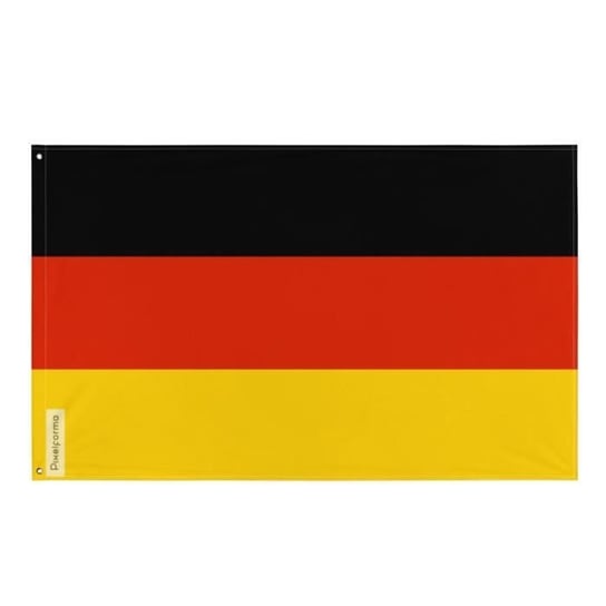 Flaga Niemiec 90x150 cm z poliestru - Inny producent (majster PL) | Sport Sklep EMPIK.COM