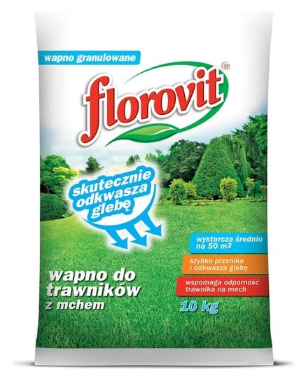 Florovit wapno do trawników z mchem 10 kg Inco - Inco | Sklep EMPIK.COM