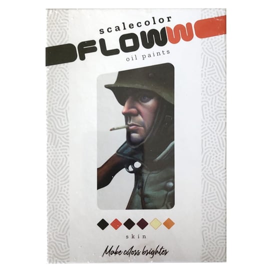 Floww skin set, scale75 sflow-003, zestaw 6 farb olejnych 20ml - Scale75 | Sklep EMPIK.COM