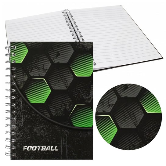 Football Notes na spirali, kołonotes A5 twarda oprawa - Starpak | Sklep ...