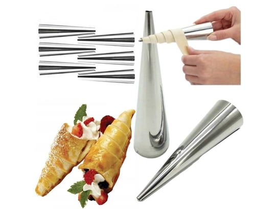 Foremki Do Rurek Rurki Rożki Stożki 10,5Cm 6Szt - PrzydaSie.pl | Sklep ...