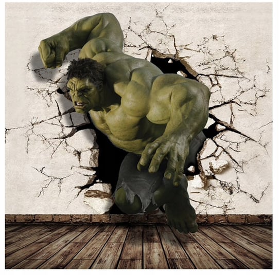 FOTOTAPETA 3d HULK MARVEL 250x175 AVENGERS KOMIKSOWA KRESKÓKA - Planet ...