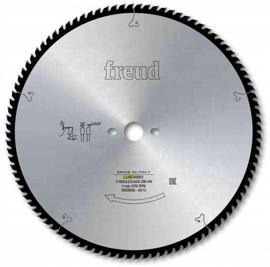 FREUD PIŁA HM DO ALUMINIUM / PCV 400x30x120Z - Freud | Sklep EMPIK.COM