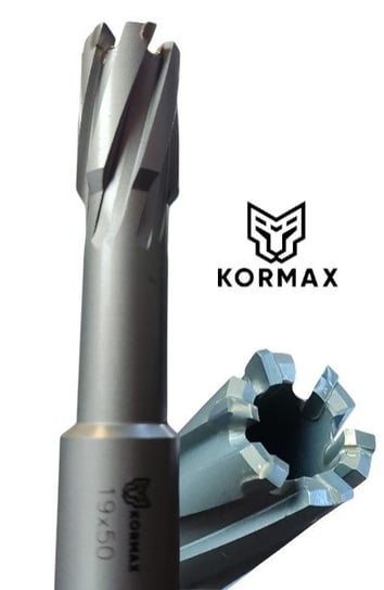 Frez trepanacyjny z węglikiem 19 x 50mm wiertło rurowe 19x50 Weldon ...