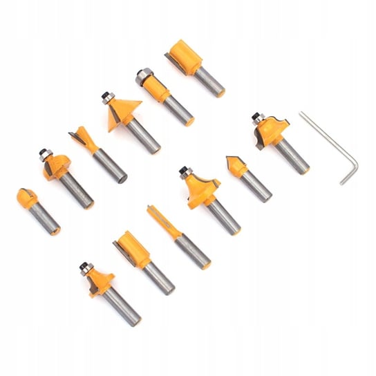 Frezy Kształtowe do Drewna 12cz Walizka Dr Frt012 - XL-Tools | Sklep ...