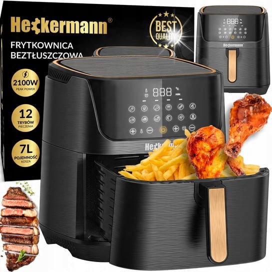 FRYTKOWNICA BEZTŁUSZCZOWA FRYTOWNICA PIEKARNIK AIR FRAYER DUŻA 2100W 7L - Inna marka | AGD Sklep ...