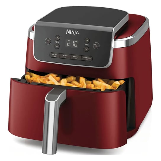 Frytkownica beztłuszczowa NINJA Foodi AF140EUCM air fryer 4.7L czerwony ...