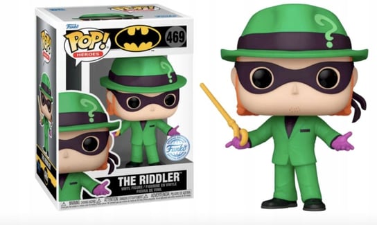 funko pop! dc comics series pop! heroes vinyl riddler(arkhamverse) 9 cm ...