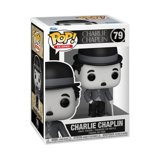 Funko POP!,figurka kolekcjonerska,Charlie Chaplin,Charlie Chaplin ...