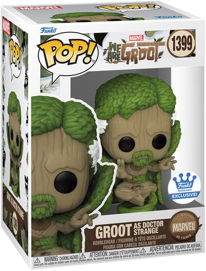 Funko POP I am Groot 1399 Groot as Doctor Strange Special Edition ...