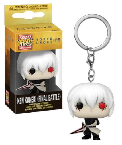 Funko, POP Keychain: Tokyo Ghoul - Ken Kaneki (Final Battle) - Inna ...