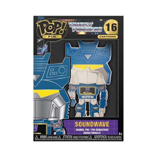 Funko POP! Pin, przypinka Transformers, Soundwave, 16 - Funko POP ...