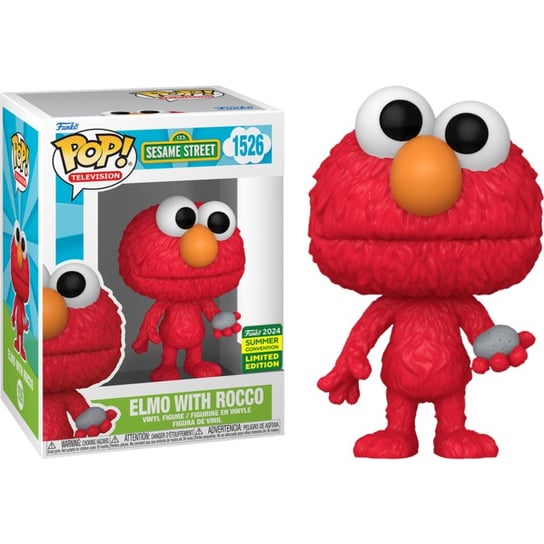 Funko POP Sesame Street 1526 Elmo with Rocco Summer Convention 2028 ...