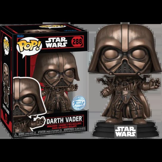Funko POP Star Wars 288 Darth Vader Bronze Special Edition - Funko ...