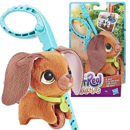 FurReal Chodzący na smyczy mały brązowy piesek - Furreal Friends ...