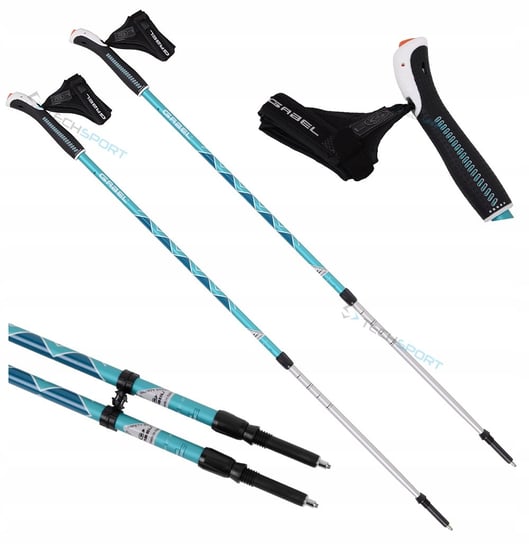 GABEL RITMO TEAL KIJE KIJKI NORDIC WALKING - Gabel | Sport Sklep EMPIK.COM