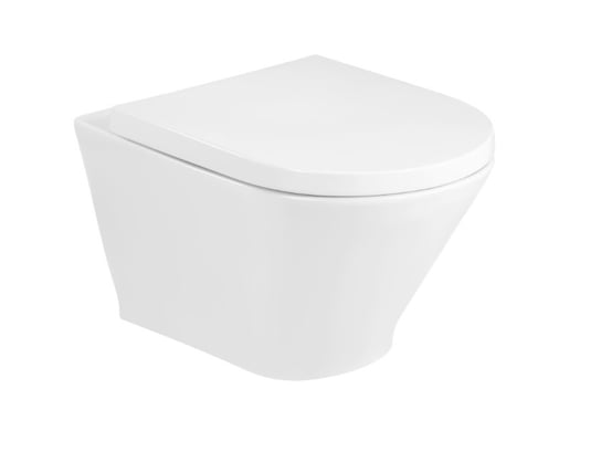 Gap Miska Podwieszana Wc Rimless Round Z Deską Wolnoopadającą Supralit ...