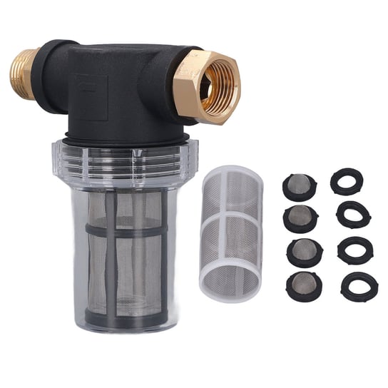 Garden Hose Filter for Pressure Washer Inlet Water - Inline Sediment ...