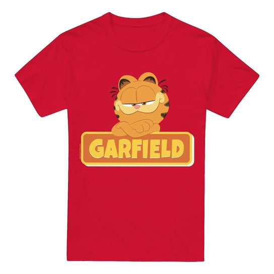 Garfield Movie Koszulka Męska Z Logo (M / Ciemnowiśniowy) - Garfield ...