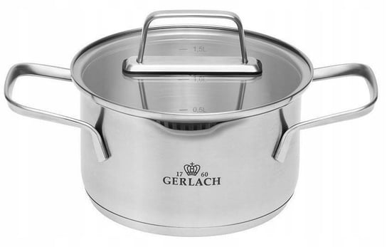 Garnek stalowy Ambiente 16 cm 1,5 l Gerlach - Gerlach | Sklep EMPIK.COM