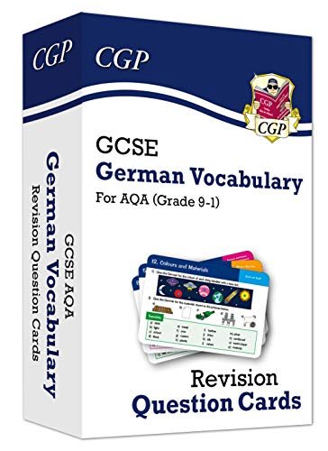 GCSE AQA German. Vocabulary Revision Question Cards - Opracowanie ...