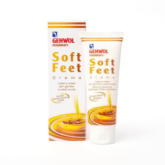 GEHWOL FUSSKRAFT SOFT FEET Krem do stóp z kwasem hialuronowym tuba 125 ...