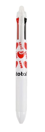 Gel pen 4-kolorowy zmazywalny love 0.5mm - iTotal | Sklep EMPIK.COM