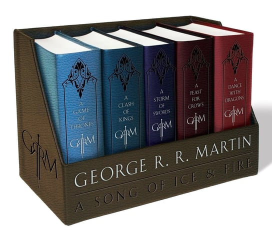 George R. R. Martin's A Game of Thrones Leather-Cloth Boxed Set (Song ...