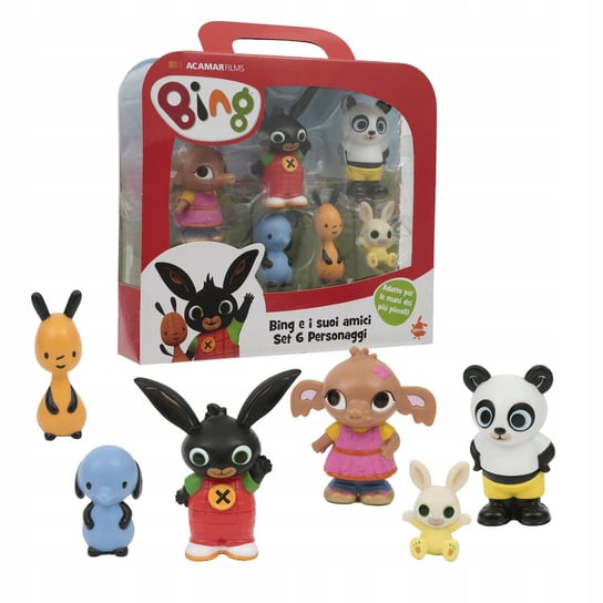 Giochi Preziosi Bing 6 mini figurek BING SULA PANDO FLOP AMMA COCO ...