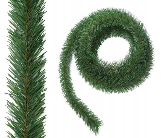 Girlanda Choinkowa Zielona Łańcuch Sztuczna 450 cm - DOMOSFERA | Sklep EMPIK.COM