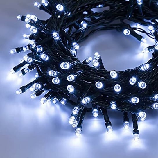 Girlanda LED 220V LED IP44, czarny przewód, lampa przeciwmgielna ...