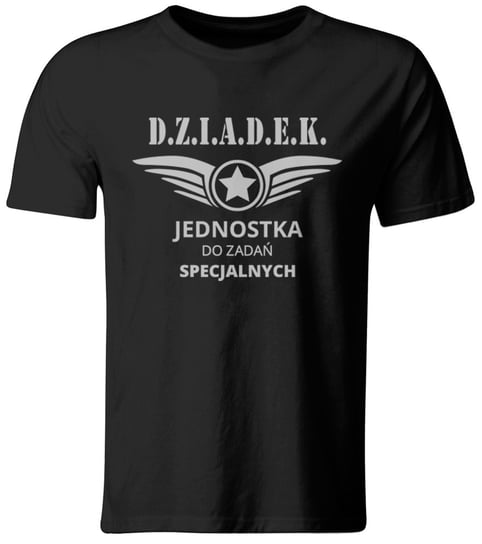 GiTees, Koszulka, Dziadek Jednostka do Zadań Specjalnych, rozmiar L - GiTees | Moda Sklep EMPIK.COM
