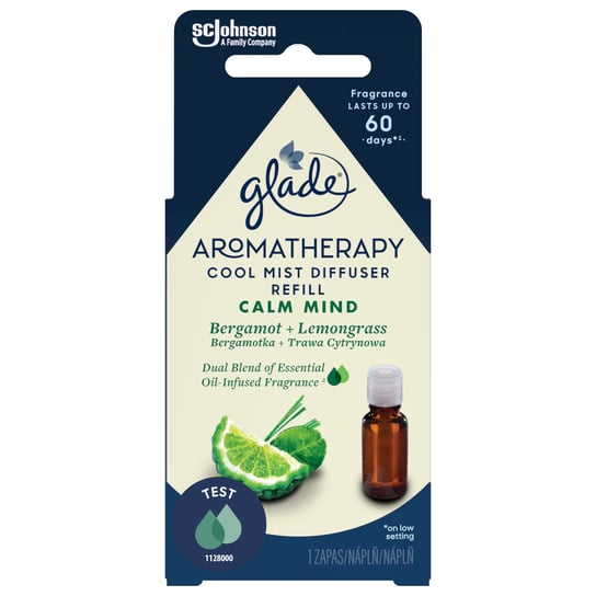 Glade® Aromatherapy Cool Mist Diffuser - Calm Mind, Zapas Do Dyfuzora Elektrycznego - Glade (SC ...