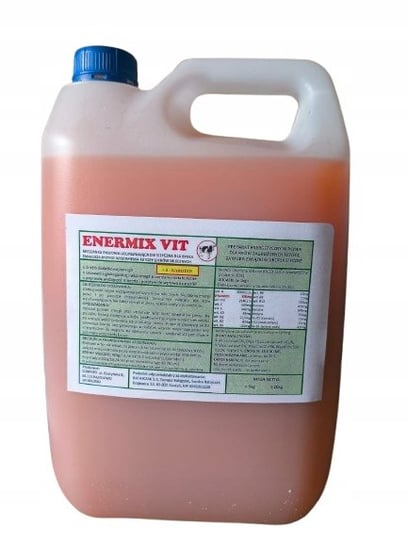 Gliceryna Enermix Vit betakaroten ketoza rozród brak apetytu bydło 5kg ...