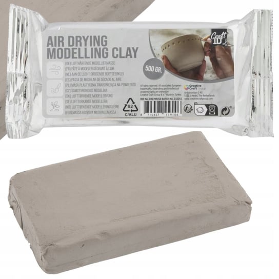 Glina Glinka Samoutwardzalna Masa Rzeźbiarska Modelarska 500G - Happy ...