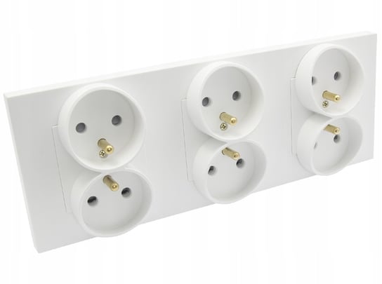 GNIAZDO GNIAZDKO ELEKTRYCZNE POTRÓJNE Deluxe - B-line | Sklep EMPIK.COM