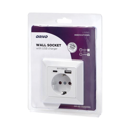 Gniazdo pojedyncze 2P+Z (Schuk - Inny producent | Sklep EMPIK.COM