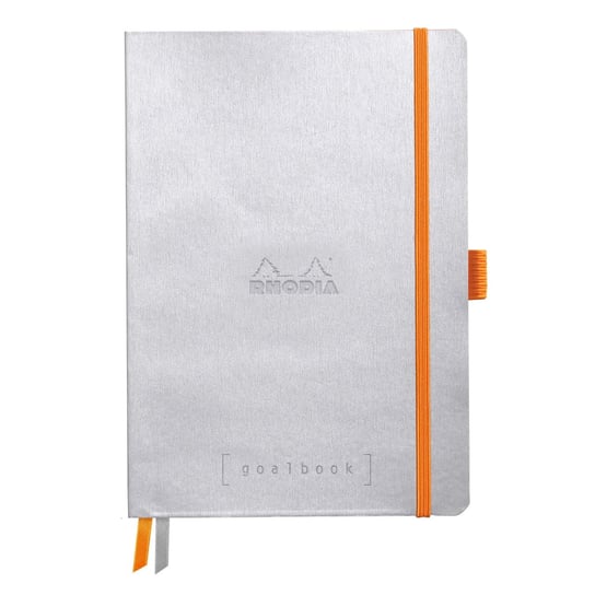 Goalbook Rhodia A5, miękka oprawa, srebrny - Rhodia | Sklep EMPIK.COM