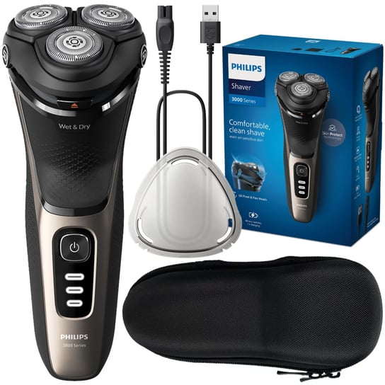 Golarka Philips S3242/12 + Etui na golarki PHILIPS czarne - Philips ...