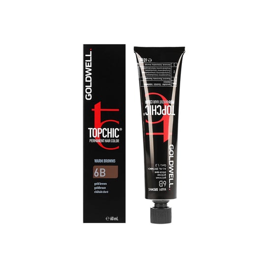 Goldwell, Topchic, farba do włosów 6B Gold Brown, 60 ml | Sklep EMPIK.COM