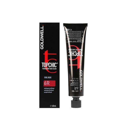Goldwell, Topchic, farba do włosów 6R Mahogany Brilliant, 60 ml | Sklep ...