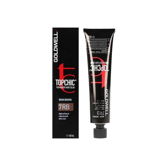 Goldwell, Topchic, farba do włosów, 7RB Light Red Beech, 60 ml | Sklep ...