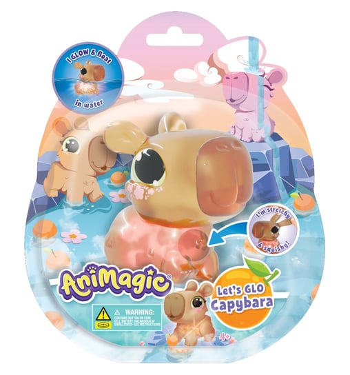 Goliath Animagic Let's Glo Capybara Asst (brązowa) - Goliath Games ...