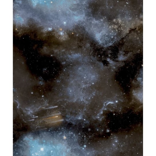 Good Vibes Tapeta Galaxy with Stars, niebiesko-czarna - Good Vibes ...