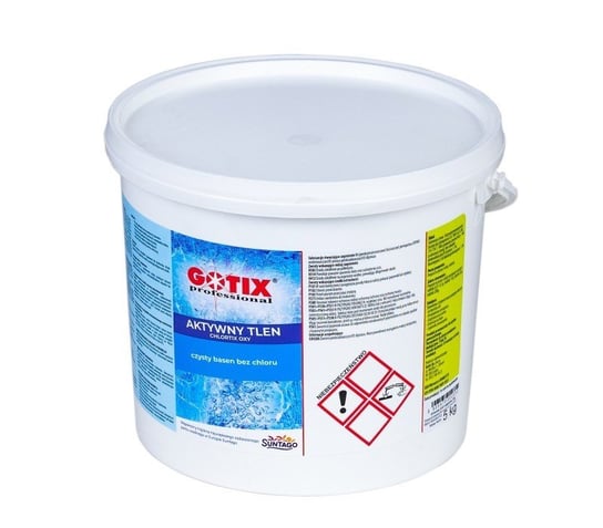 GOTIX CHLOR OXY AKTYWNY TLEN BEZCHLOROWA DEZYNFEKCJA WODY BASEN 20g 5 ...