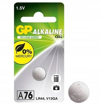 Gp Bateria Alkaliczna Guzikowa Pastylka Lr44 1,5V 1 Szt. - GP Batteries ...