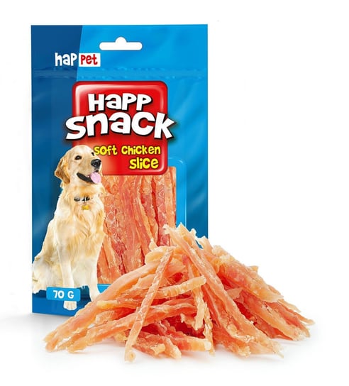 GP07 Paski z kurczaka miękkie 70g - Happet | Sklep EMPIK.COM