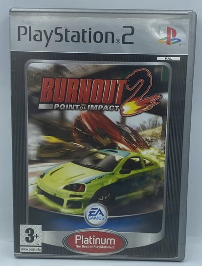 Gra BURNOUT 2 POINT OF IMPACT PlayStation 2 PS2 - RockSteady Studios ...