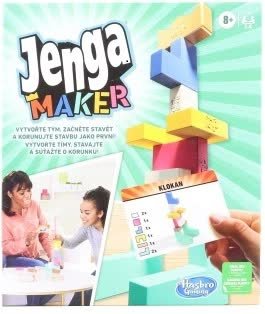 Gra planszowa Hasbro Jenga Maker CZESKA WERSJA JĘZYKOWA - Hasbro ...