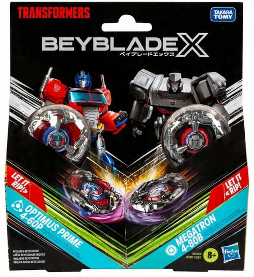 Gra zręcznościowa Hasbro Beyblade X - Transformers Optimus Prime 4-6 ...